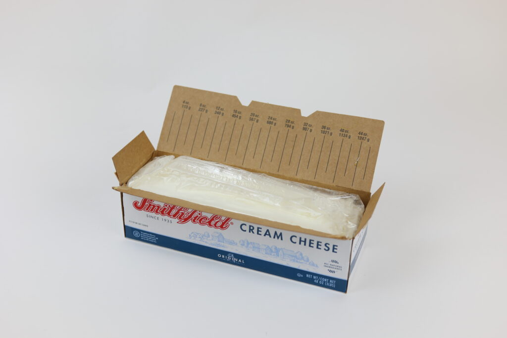 Smithfield Plain Cream Cheese Block - FoodService