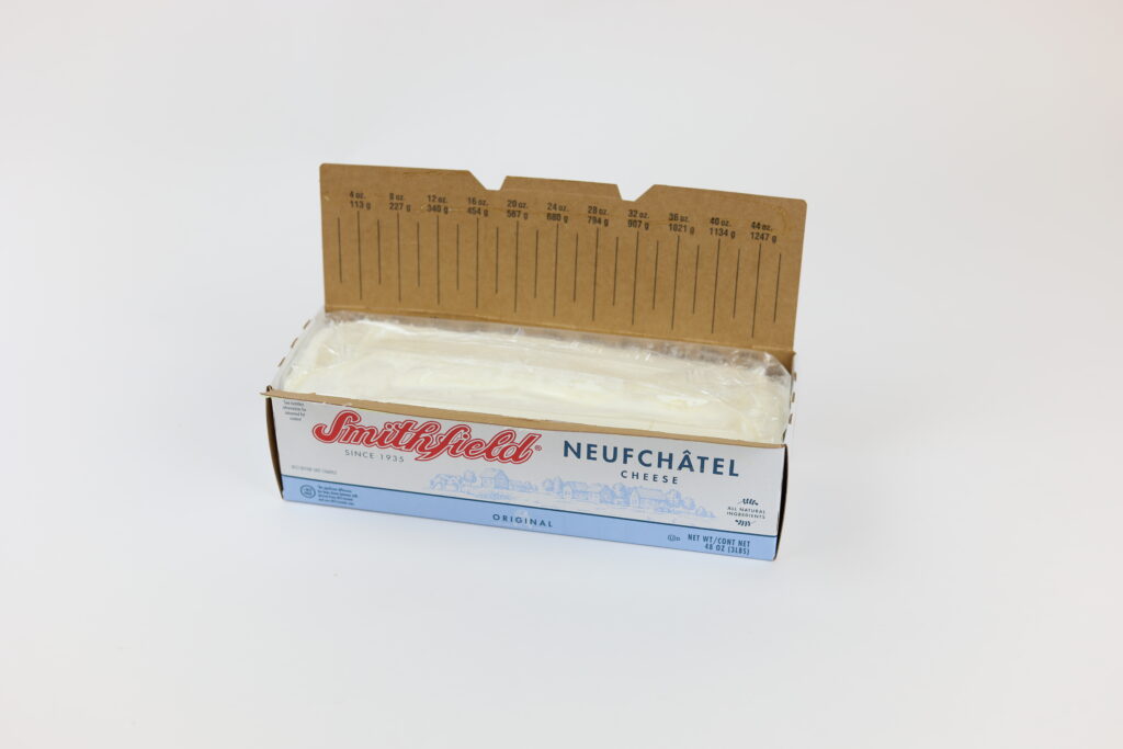 Smithfield Plain Neufchatel Block - FoodService